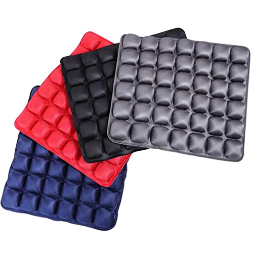 WalBryka High Comfortable Airbag Office Chair Cushion Pain Relief Air Seat Cushions with Non-Slip Cover (Gray)