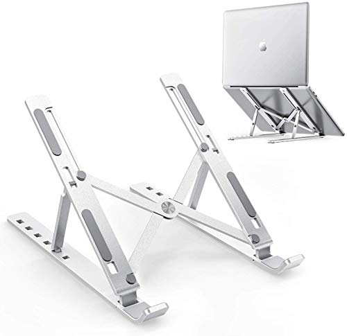 ViewSonic VG2755-2K 27 Inch IPS 1440p Monitor with USB 3.1 Type C HDMI DisplayPort and 40 Degree & Nulaxy Laptop Stand, Ergonomic Aluminum Laptop Computer Stand, Detachable Laptop Riser