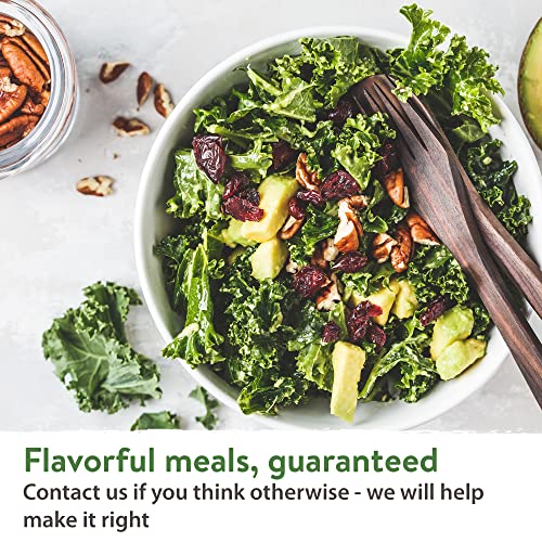 Lettuce & Salad Greens Seed Vault - 4,000+ Non-GMO Vegetable Seeds for Outdoors or Indoors - Romaine, Iceberg Lettuce Seeds for Planting, Kale Spinach & More: Hydroponic Home Garden Seeds (8 Variety)