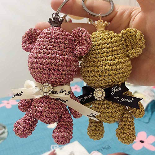 Clisil 860yd Gold Lurex Yarn 3.52oz Shining Yarn Glitter Sparkle Yarn Metal Yarn DIY Fancy Sparkle Yarn Crochet Knitting Sweater Scarf Yarn Accessory Yarn