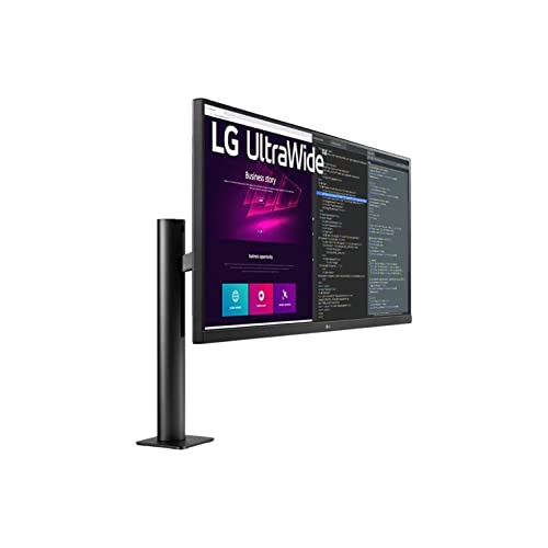 LG 34BN780-B 34" UW-QHD (3440x1440) 75Hz 5ms IPS Monitor, Black (Renewed)