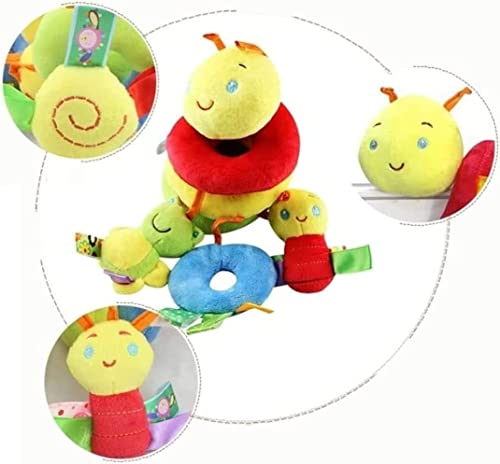 Bed Stroller Toy Rattles Crib Car Seat Spiral Baby Toy for for Newborns Seat Hanging Bell Rattle Toy for Gift