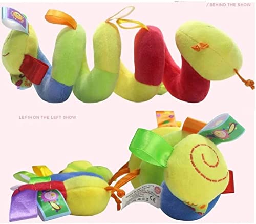 Bed Stroller Toy Rattles Crib Car Seat Spiral Baby Toy for for Newborns Seat Hanging Bell Rattle Toy for Gift