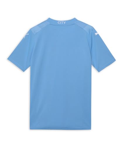 Manchester City FC Kids 2023/24 Home Soccer Jersey - Team Light Blue - Size: L