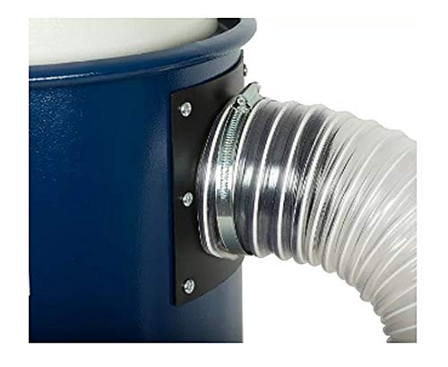 Rikon Dust Extractor With Fittings & Wall Mount, 12 Gallon Capacity