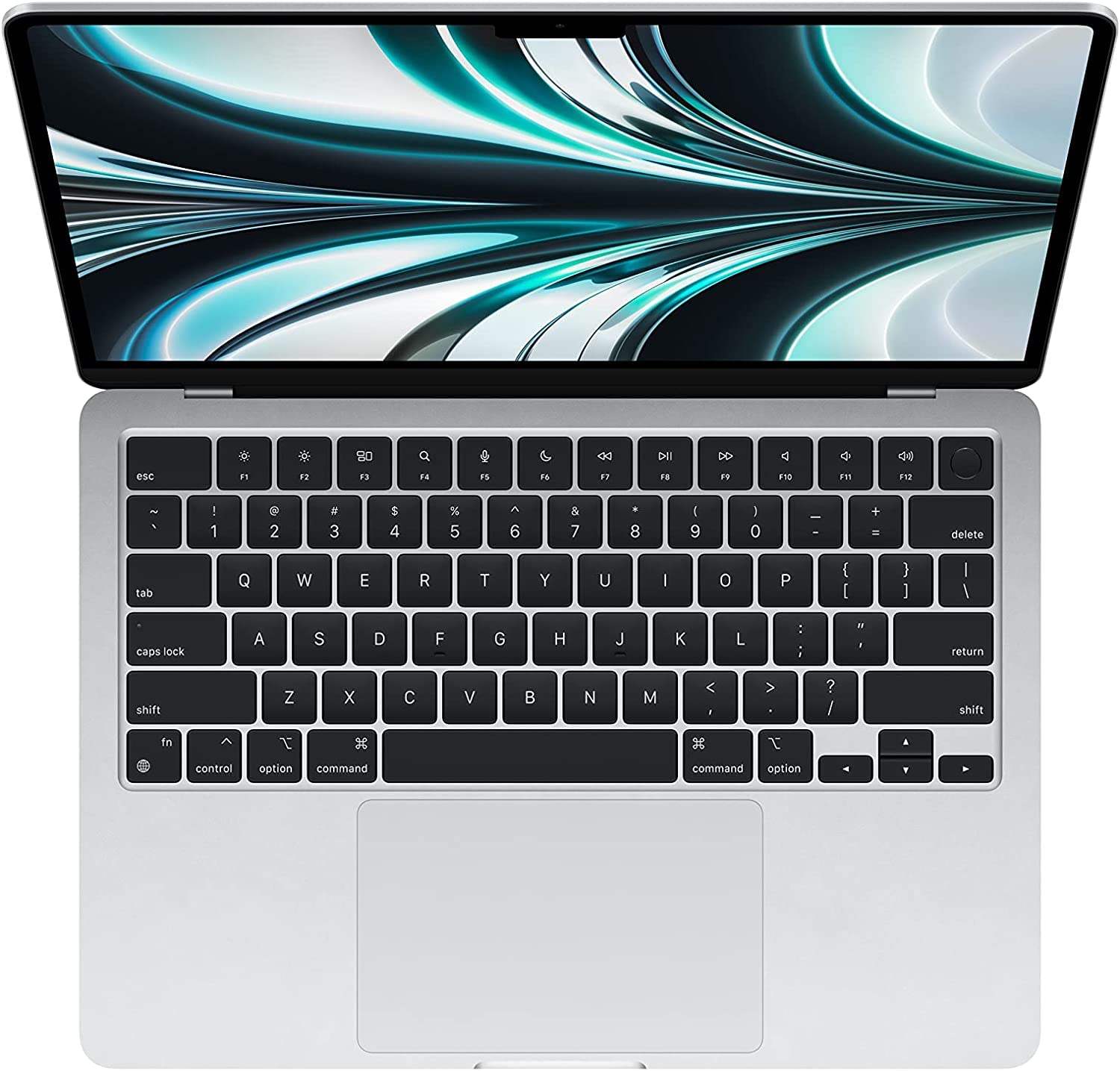 Mid 2022 Apple MacBook Air with Apple M2 Chip (13.6-inch, 8GB RAM, 256GB SSD) - Silver (Renewed)