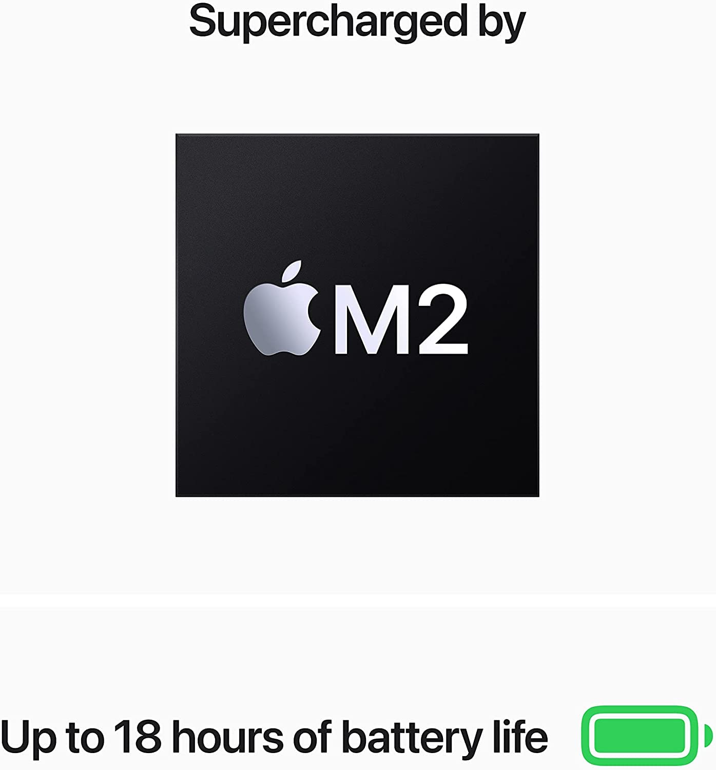 Mid 2022 Apple MacBook Air with Apple M2 Chip (13.6-inch, 8GB RAM, 256GB SSD) - Silver (Renewed)
