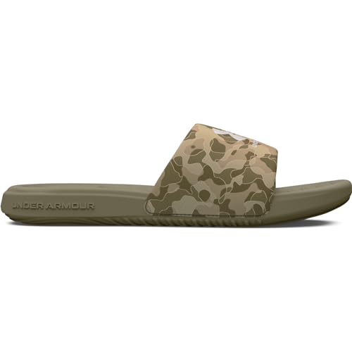 Under Armour Men's Ansa Graphic Fixed Strap, (201) Federal Tan/Federal Tan/White Clay, 11, US