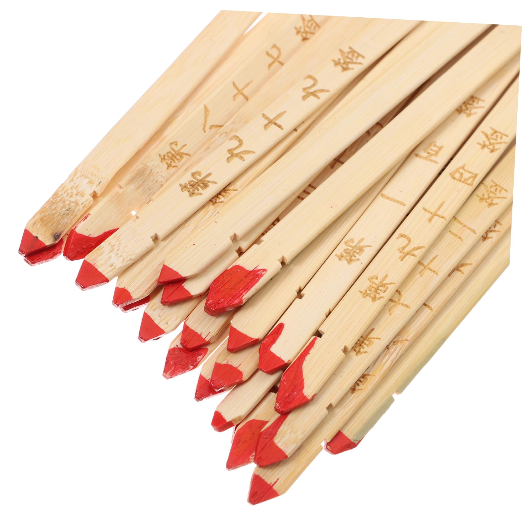 Gadpiparty 1 Set Chinese Fortune Sticks Kau Chim Sticks Chinese Fortune Telling Sticks with Bamboo Bucket and Book Buddhist Divination Props for Fortune Telling Games