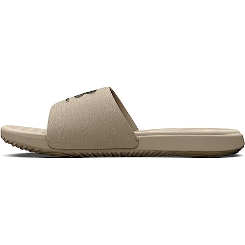 Under Armour Men's Ansa Graphic Logo Fixed Strap, (201) Khaki Base/Khaki Base/Federal Tan, 8, US