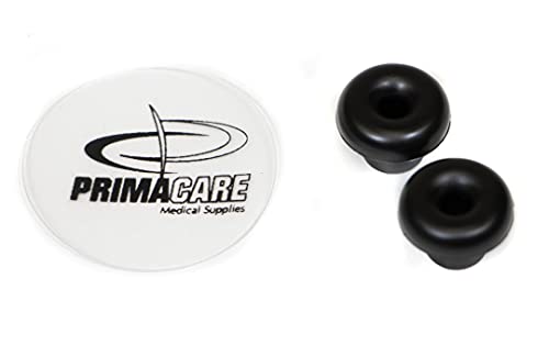 Primacare DS-9290-BK Adult Size 22 Inch Stethoscope for Diagnostics and Screening Instruments, Lightweight and Aluminum Double Head Flexible Stethoscope, Black