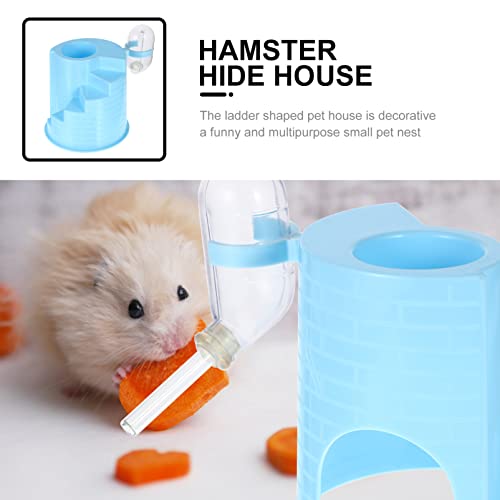 POPETPOP Hamster Nest Plastic Hamster House Small Pets Hideout Guinea Pig Hide Small Pet Hideout Hamster Hide House Indoor Hamster House Plastic Climbing House Household Hamster Hideout