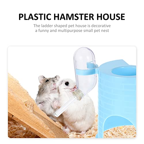 POPETPOP Hamster Nest Plastic Hamster House Small Pets Hideout Guinea Pig Hide Small Pet Hideout Hamster Hide House Indoor Hamster House Plastic Climbing House Household Hamster Hideout