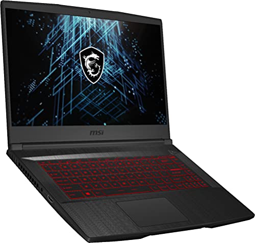 MSI GF65 Thin Gaming Laptop 15.6" FHD IPS 144Hz 10th Gen Intel Hexa-Core i5-10500H (Beats i7-9750H) 16GB RAM 1TB SSD GeForce RTX 3060 6GB Backlit Keyboard USB-C Nahimic Win10 Pro Black + HDMI Cable