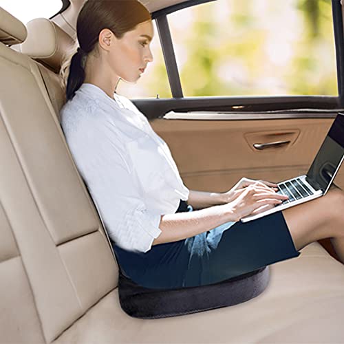 beobeu G2 Seat Cushion Memory Foam Seat Pad Coccyx Pillow for Office Gaming Dinning Chairs Car Seat Cushions Wheelchairs 18x16in (Soft)