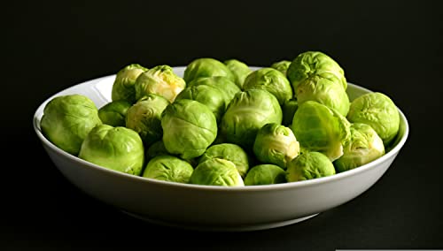 TKE Farms - Brussel Sprout Seeds for Planting, Long Island Improved, 3 Grams β 750 Seeds, Brassica oleracea VAR. gemmifera