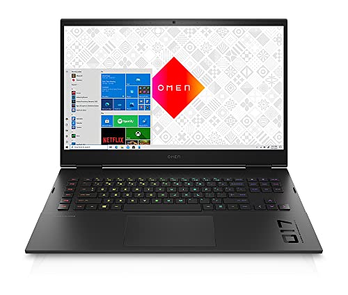 HP Omen 17 Gaming Laptop 17.3β FHD IPS 144Hz 7ms (300 nits, 100% sRGB, Micro-Edge) 11th Gen Intel 8-Core i7-11800H 16GB RAM 1TB SSD Geforce RTX 3060 6GB Thunderbolt RGB Backlit Black + HDMI Cable