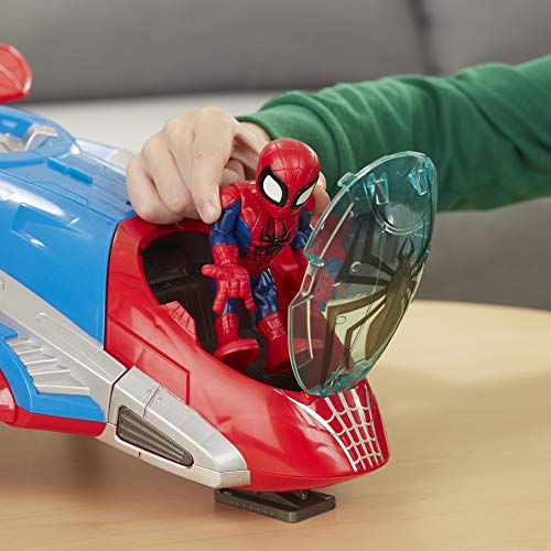 Playskool Heroes Marvel Super Hero Adventures Spider-Man Jetquarters