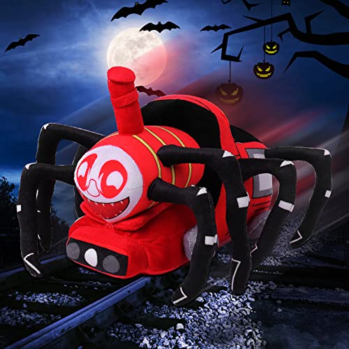 HitToys Choo Choo Charles Plush 10 in, Horrible Game Stuffed Animal Spider Train Gift for Fans