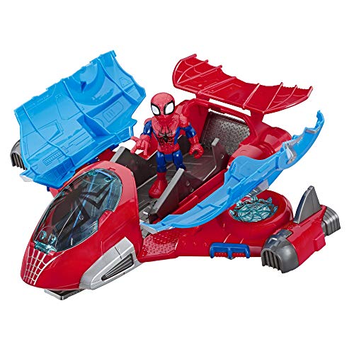 Playskool Heroes Marvel Super Hero Adventures Spider-Man Jetquarters