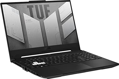 ASUS TUF Dash F15 Gaming Laptop 15.6" FHD 144Hz (Adaptive-Sync) 12th Gen Intel 10-Core i7-12650H (Beats i9-11950H) 16GB DDR5 512GB SSD GeForce RTX 3070 8GB Backlit Thunderbolt Black Win11 + HDMI Cable
