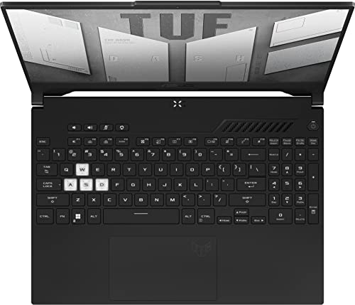 ASUS TUF Dash F15 Gaming Laptop 15.6" FHD 144Hz (Adaptive-Sync) 12th Gen Intel 10-Core i7-12650H (Beats i9-11950H) 16GB DDR5 512GB SSD GeForce RTX 3070 8GB Backlit Thunderbolt Black Win11 + HDMI Cable