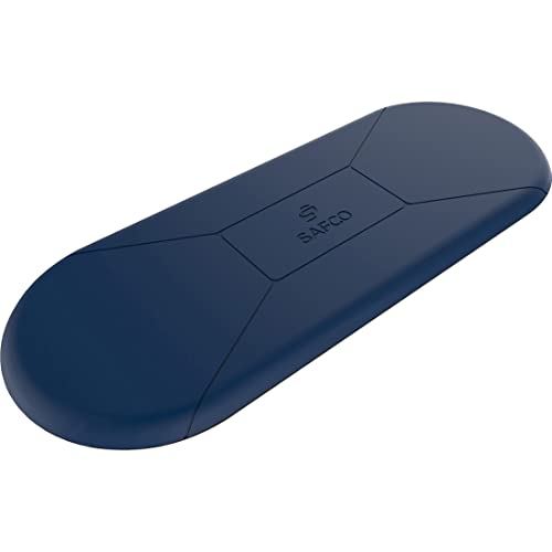 Safco Products Kick Balance Board 2128BU, Comfortable Anti Fatigue Mat Surface, Wobble Board Helps Increase Activity, Use with Standing or Adjustable Height Desks, Blue