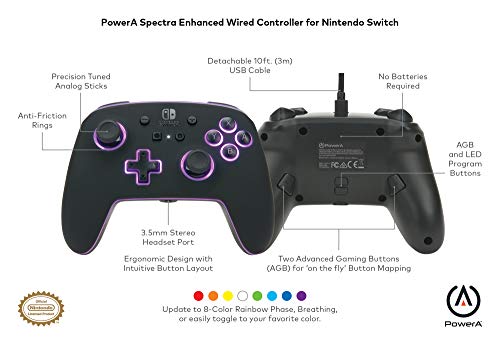 PowerA Spectra Enhanced Wired Controller for Nintendo Switch