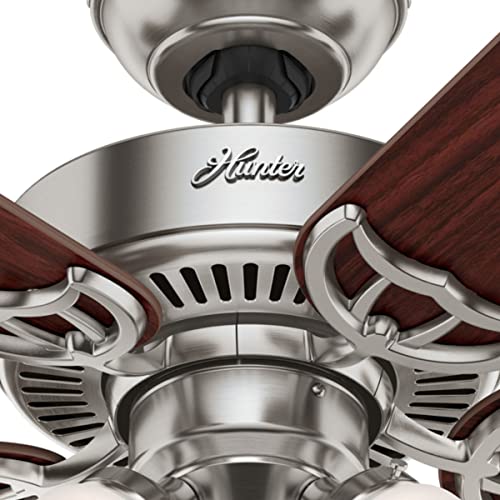 Hunter Fan Company, 51011, 42 inch Southern Breeze Brushed Nickel Ceiling Fan with LED Light Kit and Pull Chain