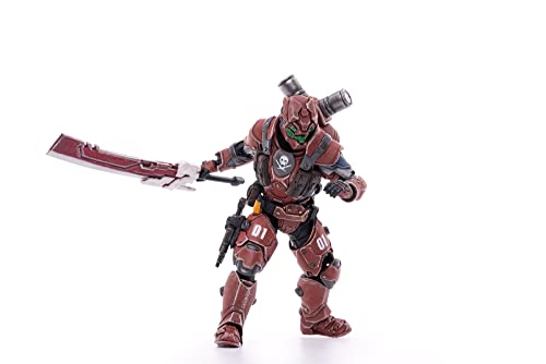 JoyToy 01st Legion Actions Figures Model Doll Collection Ornaments Home Decoration Birthday Gifts (Red Blade)