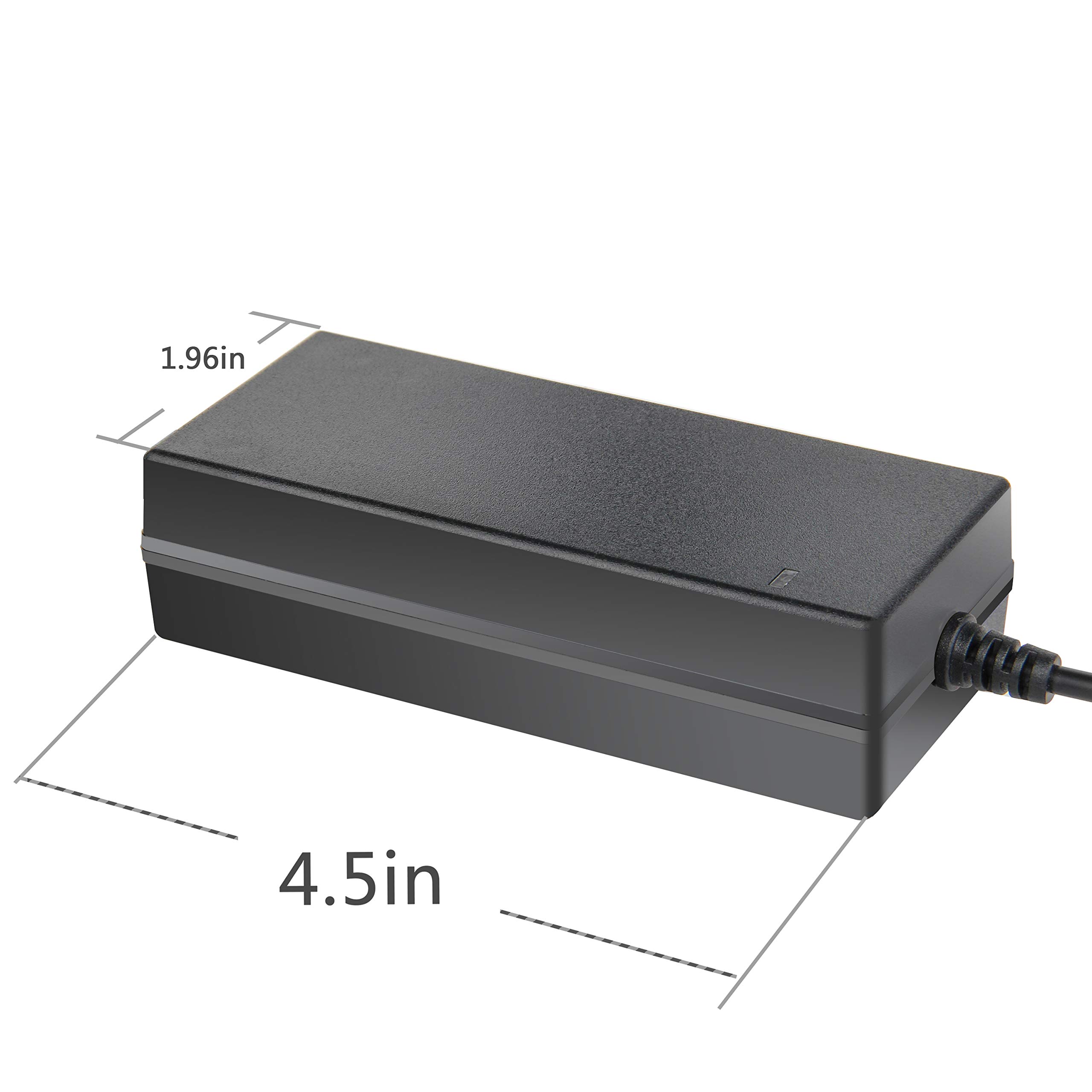 EVAPLUS 42V 2A Power Adapter with 8mm Mini 3-Prong Connector,Universal Replacer for 36V Lithium Battery Power Supply Adaptor