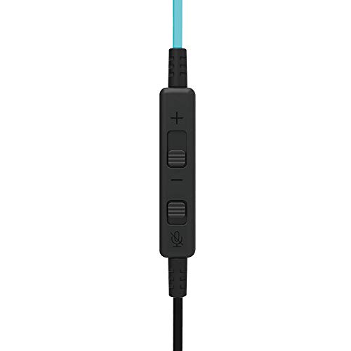 HORI Nintendo Switch Gaming Earbuds Pro with Mixer Licensed by Nintendo, Blue