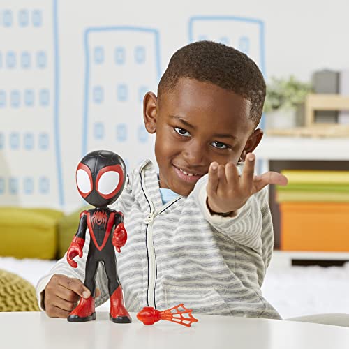 Marvel Spidey and His Amazing Friends Supersized Hero Multipack, 3 Large Action Figures, Preschool Super Hero Toy, Ages 3 and Up, 9 Inches (Amazon Exclusive)