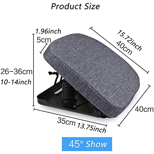 ECHBH Chair Lift Portable Ergonomic Seat Assist, Automatic Lifting Chair Seat Assist Memory Foam Cushion, Helps Reduce The Strain On Painful Sore Joints for Elderly