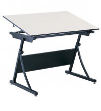 3957 PlanMaster Adjustable Ht Drafting Table by Safco