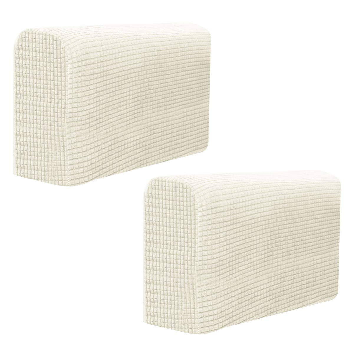 Ciieeo 2pcs Couch armrest Cover arm Rest Covering for Sofa Furniture armrest Protectors Sofa Protector Cover armrest Covers for Sofa arm Protectors Black Office Recliner Chair Universal