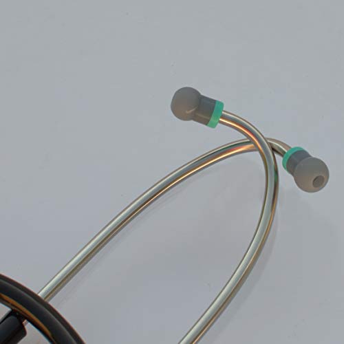 Compatible Replacement Tube by CardioTubes fits Littmann(r) MasterCardiologyI(r) and Littmann(r) Cardiology III(r) Stethoscopes - 7mm Binaurals BLACK TUBING