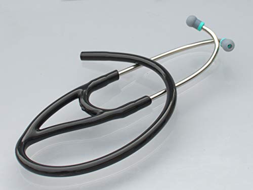 Compatible Replacement Tube by CardioTubes fits Littmann(r) MasterCardiologyI(r) and Littmann(r) Cardiology III(r) Stethoscopes - 7mm Binaurals BLACK TUBING