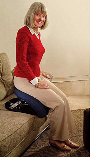 Cushion J-Lifting Assist Ergonomic Seat Assist Plus Portable Self-Powered Assist Lifting Seat for Elderly, Handicap, Or Disabled
