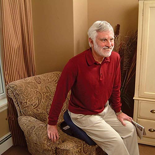 Cushion J-Lifting Assist Ergonomic Seat Assist Plus Portable Self-Powered Assist Lifting Seat for Elderly, Handicap, Or Disabled