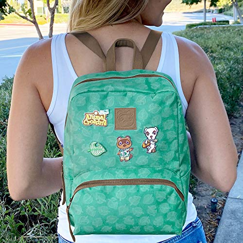 Controller Gear Animal Crossing Nintendo Switch Mini-Backpack (Teal Leaves)