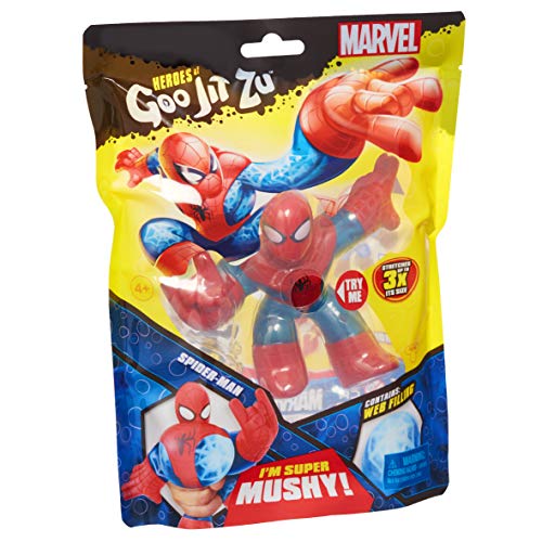 Heroes of Goo Jit Zu Licensed Marvel Hero Pack - Spider-Man, Multicolor (41054)
