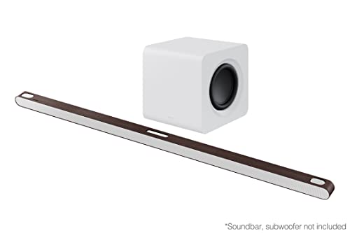 SAMSUNG Ultra Slim Soundbar Bezel, Accessory for S800B and S801B Sound Bars, Customizable to Match The Frame TV Bezels, 2022, VG-SCFBS8BW/ZA, Brown