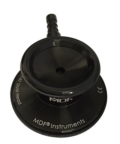 MDF® Dual Head Lightweight Stethoscope - All Black (MDF747-BO)