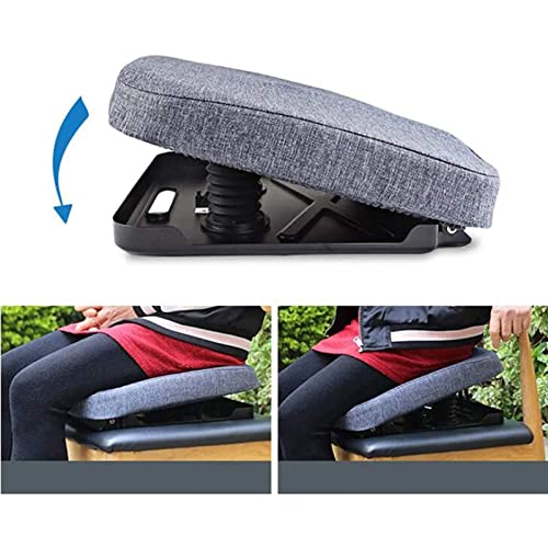 HONGKEFIT Upeasy Seat Assist Cushion, Uplift Seat Assist for Seniors & Disabled, Portable Seat Self-Help Lifting Device, Elderly Sofa Support Pad Lift Chair，Memory Foam Cushion，Support Up to 150KG