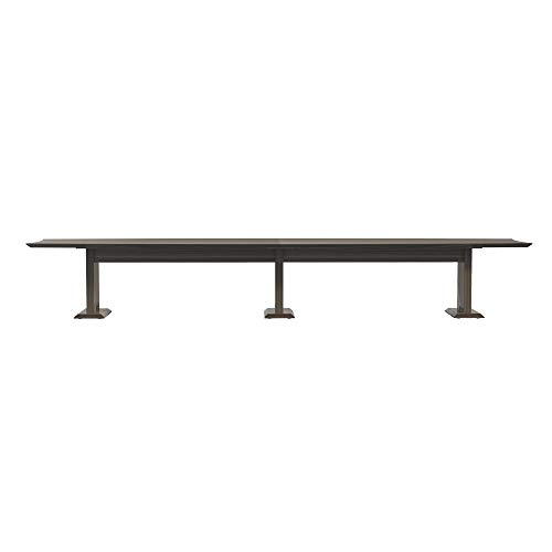 Safco Products Safco 168" Rectangle Conference Table - Textured Driftwood - Sterling Series