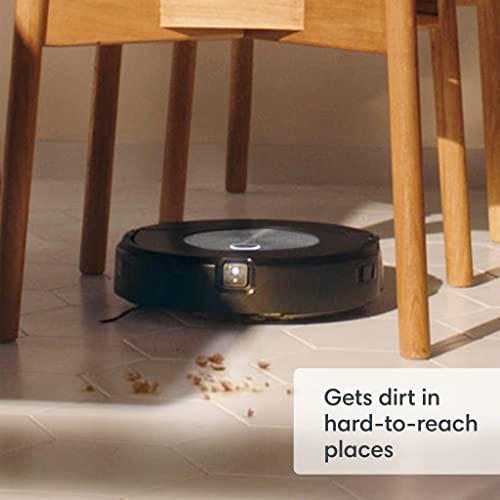iRobot Roomba Combo j7+ Self-Emptying Robot Vacuum & Mop - Automatically Vacuums and Mops, Fully Retractable Mop pad, Identifies & Avoids Obstacles, Smart Mapping, Works with Alexa, Ideal for Pets