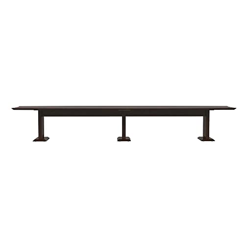 Safco Products Safco 144" Rectangle Conference Table - Textured Driftwood - Sterling Series
