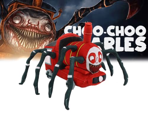 IVCSATB Choo Choo Charles Plush, Charles Train Toy, Stuffed Animals, Monster Horror Game Plush, Spider Plush Toy, Gift for Game Fans