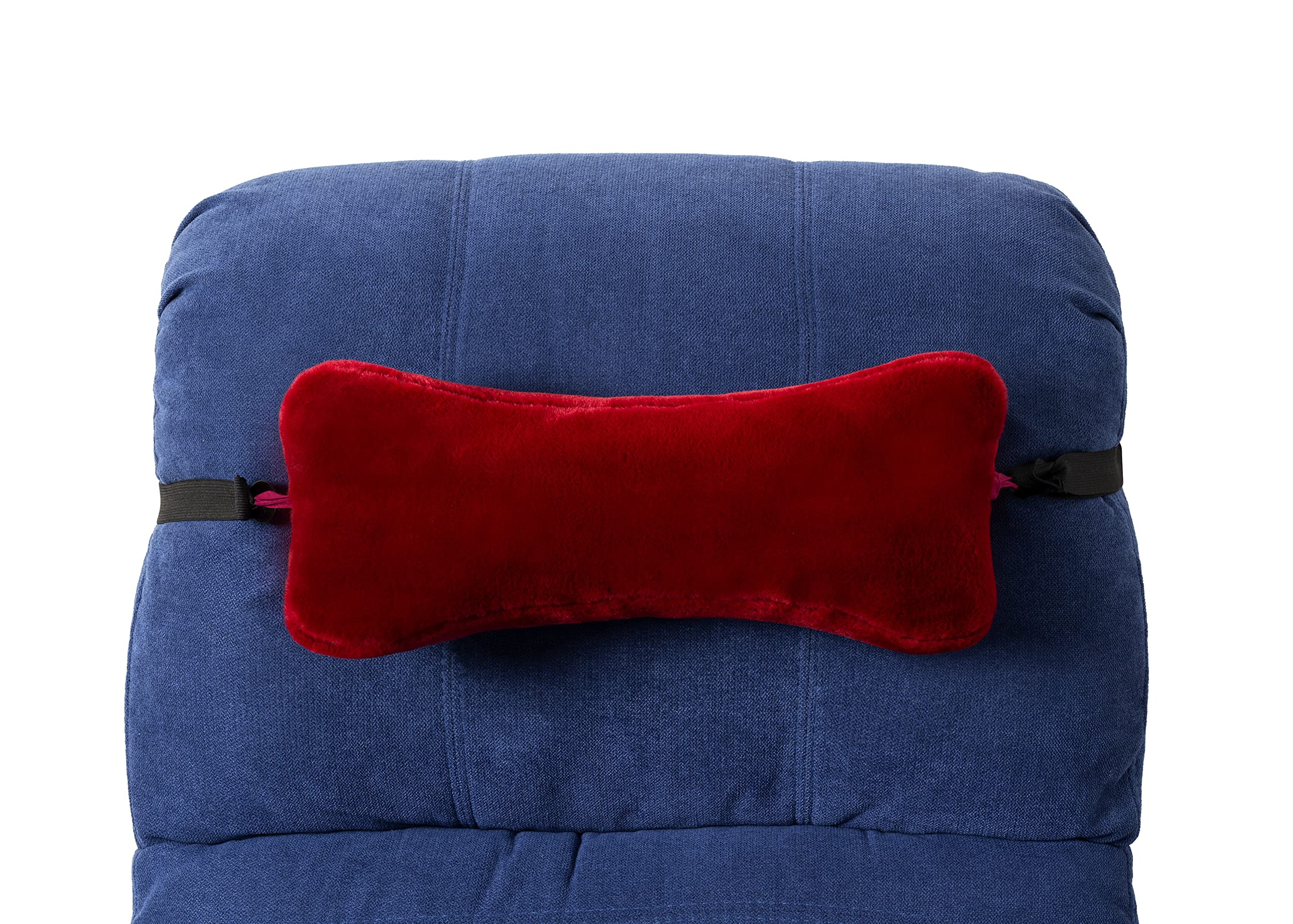 Soft Neck Bone Pillow for Sleeping,Travel Pillow Shaped Bone Neck and Neck Pillow for Recliner Great for Pain Relief. (Burgundy)
